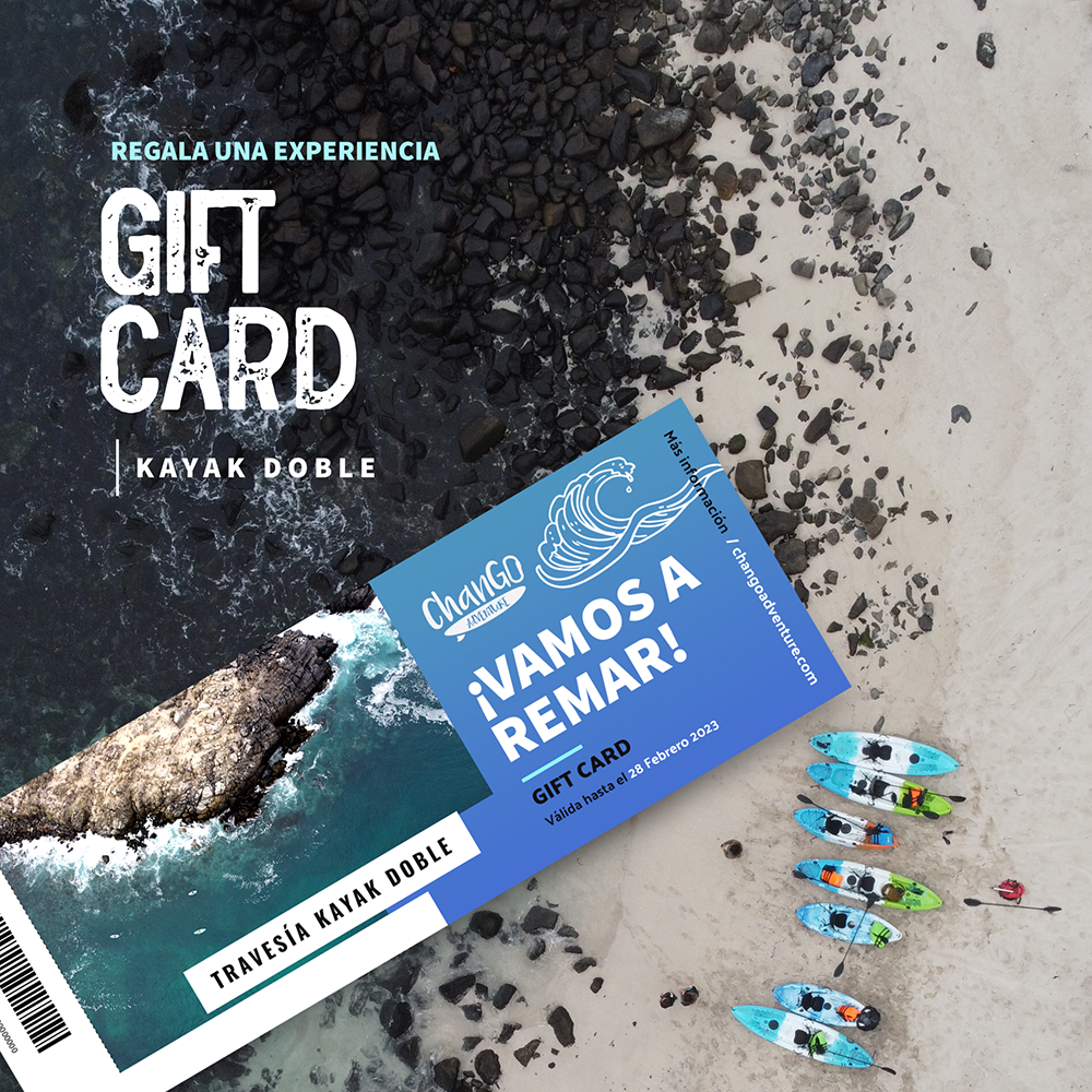 GIFTCARD KAYAK DOBLE – CHANGO ADVENTURE